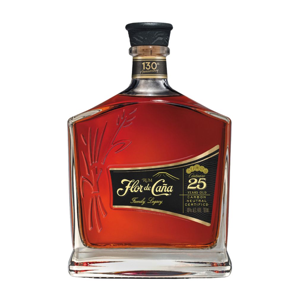 Rum Flor De Cana Centenario 25 anni Kosher 40° 70Cl - Enoteca Rocchi